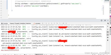 Springboot整合naocs无法读取配置文件属性引起的一些问题springboot读取不到nacos配置 Csdn博客