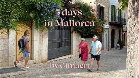 스페인 마요르카 여행 브이로그 1 발데모사 마을 소예르 항구 Youtube