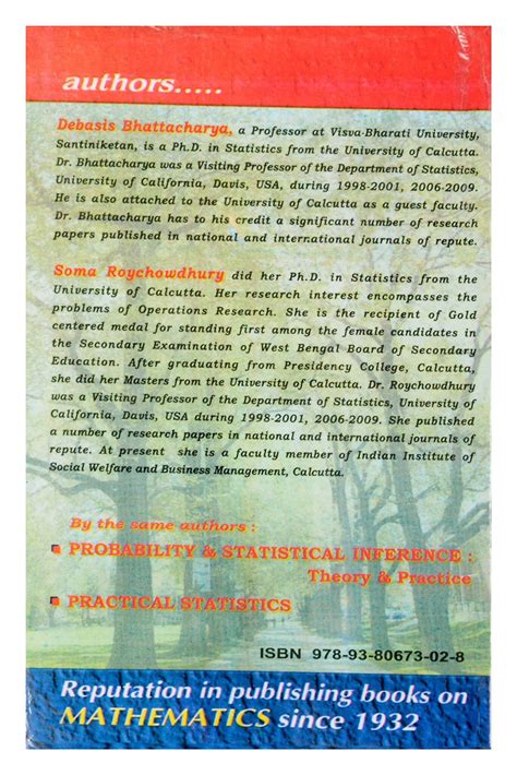 STATISTICS THEORY AND PRACTICE