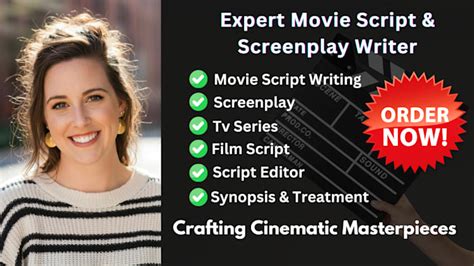 Write Movie Script Screenplay Film Script Tv Series Script Writing Feature Film By Deborah Dia
