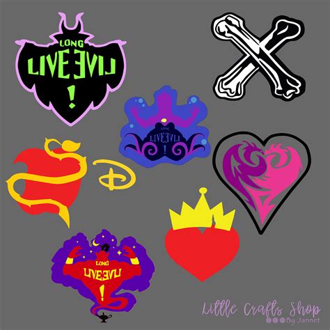 How To Draw Descendants Logo