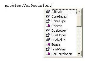 Solver Platform SDK - Wizards and IntelliSense in Visual Studio | solver