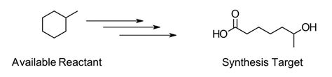 solved available reactant synthesis target