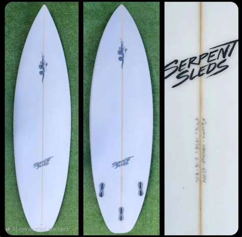 59 Serpent Sled Custom Model New Surfboardbroker Australia
