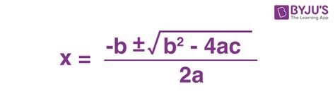 Quadratic Formula Derivation Examples What Is Quadratic Formula