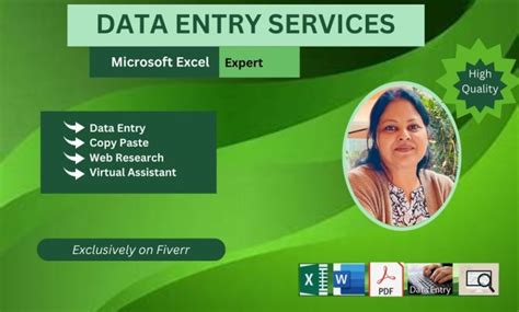 Do Excel Data Entry Web Scraping File Conversion And Copy Paste Work