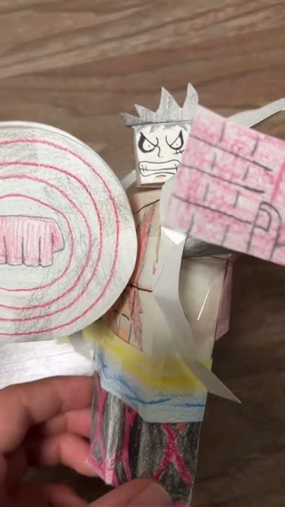 종이로 만든 루피 기어포스 바운드맨원피스 Youtube