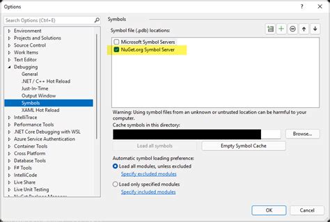 trying to step into oc code missing pdbs · issue 10959 · orchardcms