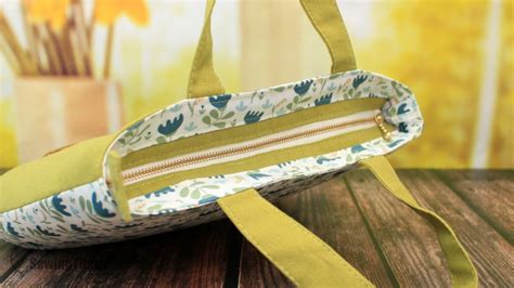 Diy Zippered Tote Bag Sewing Pattern Diy Pouch And Bag With Sewingtimes