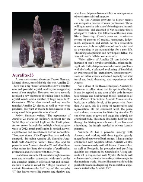 A Z Crystal And Mineral Information With Metaphysical Properties