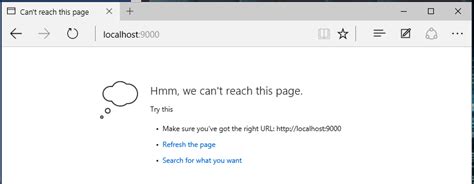 browsing localhost using “project spartan” aka “microsoft edge” gav s