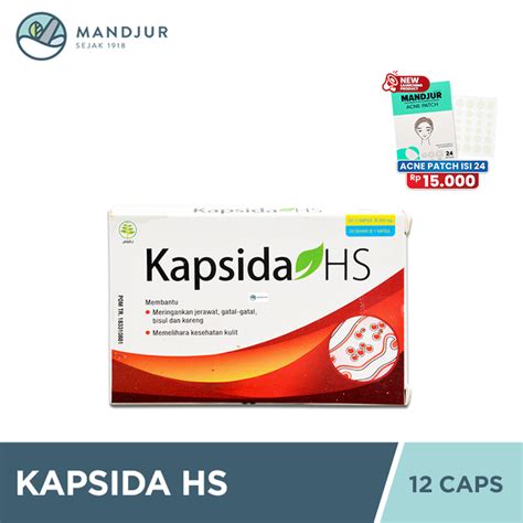 Kapsida Authorized Hs 12 Kapsul