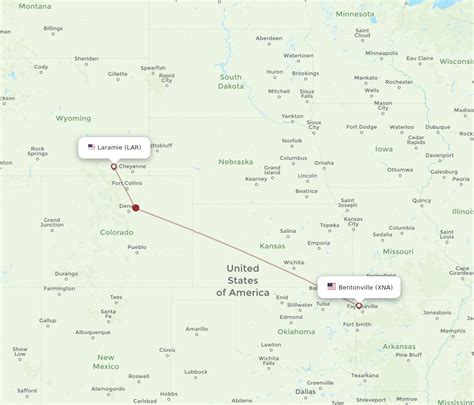 Flights From Bentonville To Laramie Xna To Lar Airlines And Best
