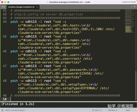 cdh 集群搭建 06 安装 cloudera manager 使用 sublime text 知乎