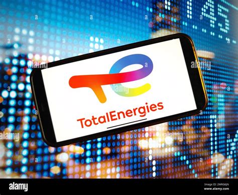 In This Photo Illustration The Totalenergies Company Logo Is Seen