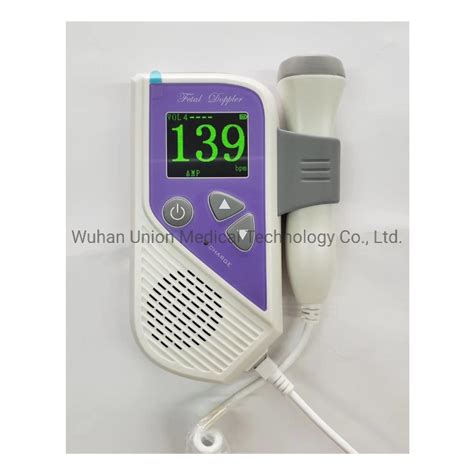 Tft Display Rechargeable Li Battery Home Use Handheld Fetal Doppler Fetal Doppler And Pocket