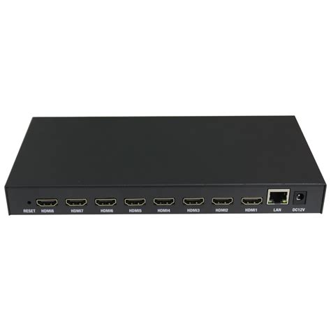 8路网络视频编码器h 265 hdmi编码器h 264视频推流器iptv直播设备 虎窝淘