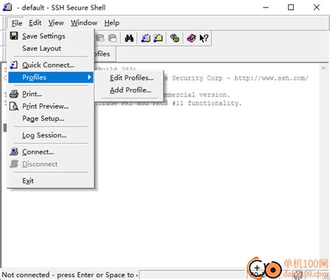 ssh secure shell client免费版下载 ssh2客户端软件v3 2 9 官方版 单机100网