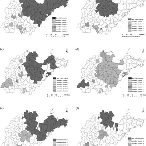 Lung Cancer Mortality Clusters At The County Level In Shandong For The