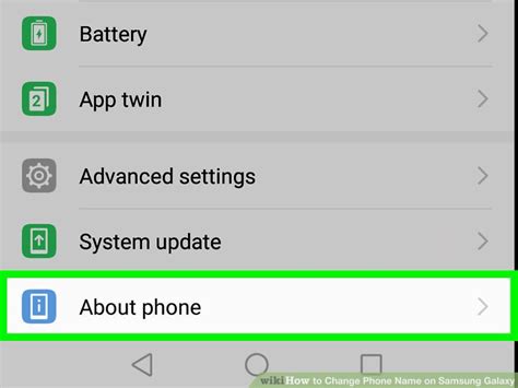 How To Change Phone Name On Samsung Galaxy Steps