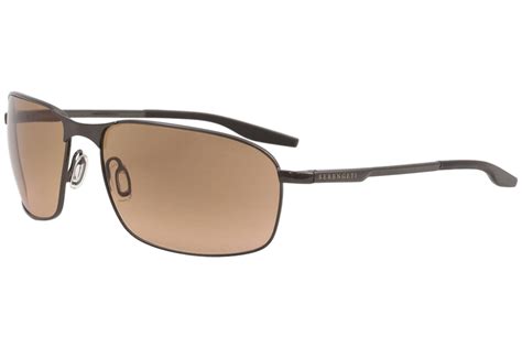 Serengeti Mens Varese Fashion Rectangle Sunglasses