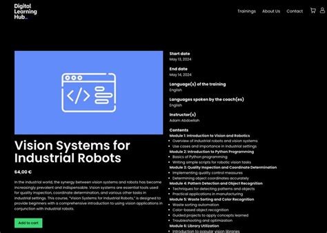 Abdoellah Adam On Linkedin Industrialrobotics Visionsystem Roboticstraining Handsonlearning