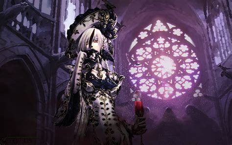 Anime Vampire Hunter Girl