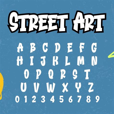 Urban Graffiti Alphabet