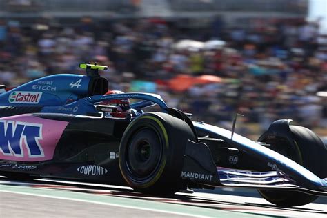 F1 Ocon Z Alei Serwisowej