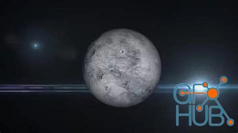 Motion Graphics Template Fictional Eris Planet Animation 67023