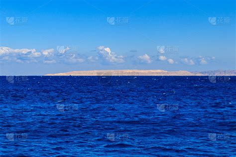 埃及赫尔加达的红海景色