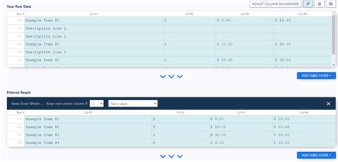 How Can I Extract Table Rows From A Document Docparser