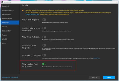 Loading Third Party Model Assets In Experience Announcements Developer Forum Roblox