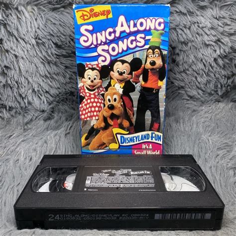 Disneys Sing Along Songs Disneyland Fun Its A Small World Vhs 1993