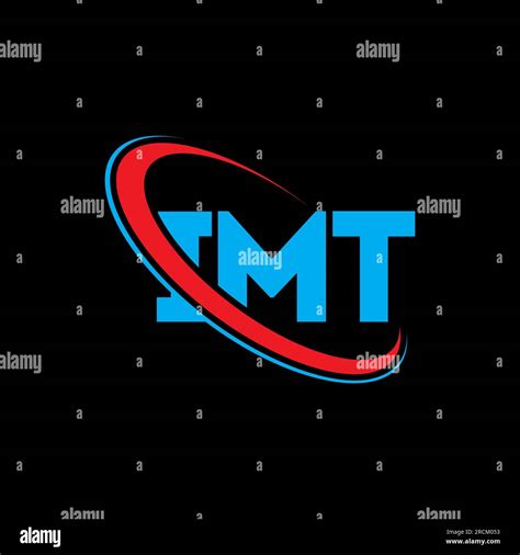IMT Logo IMT Letter IMT Letter Logo Design Initials IMT Logo Linked With Circle And Uppercase