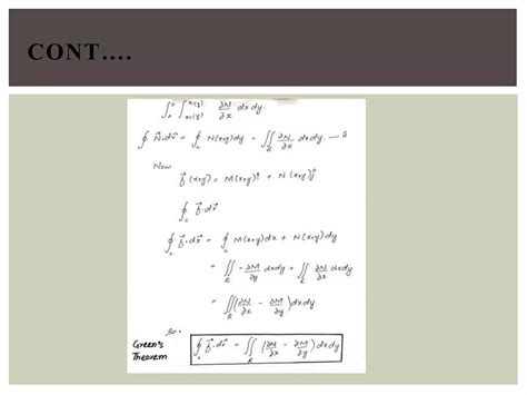 fundamental theorem of line integration pptx