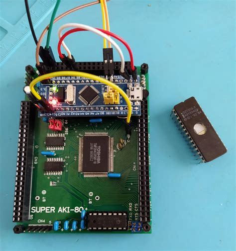 Started A New Project This Is A Board That Sits In 28 Pin Eeprom Eprom And Controls The Cpu