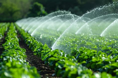 Premium Photo Developing Automated Irrigation Systems For Precis