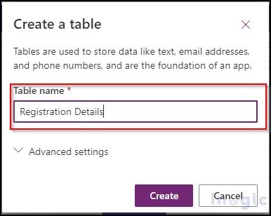 Create Tables Using Canvas App Designer Within Power Platform Microsoft Dynamics Crm Tips