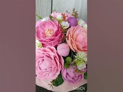 пионы в шляпной коробке. сувенирное мыло - YouTube