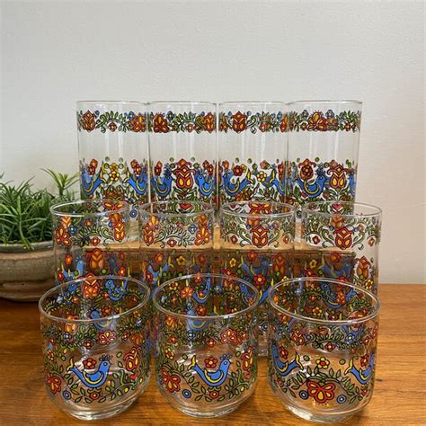 Mid Century Libby Glasses Etsy
