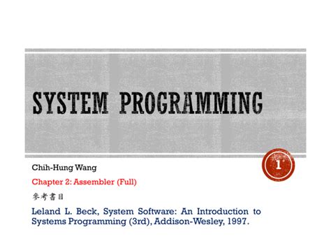 System Programming