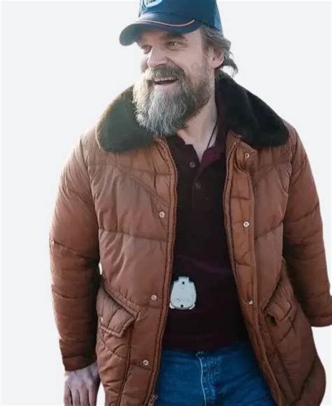 Stranger Things Jim Hopper Puffer Jacket
