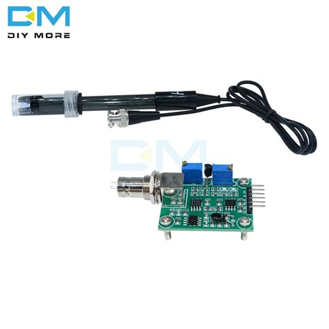 Liquid Water Ph Value Detection Detect Sensor Controller Control Board Module Monitoring Control