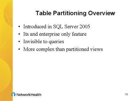 Introduction To Partitioning In Sql Server Remember Legos