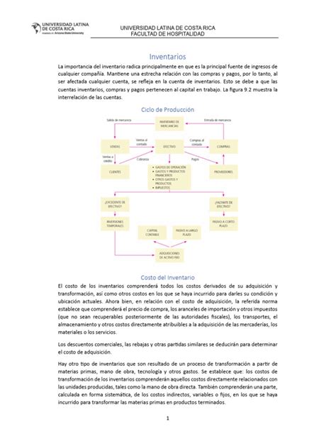 Inventarios Descargar Gratis Pdf Inventario Inflación