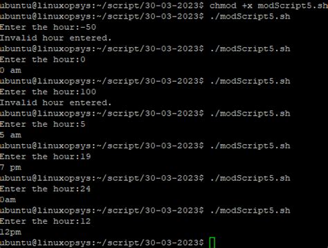 Bash Modulo Division Remainder