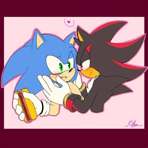 Sonshadow Fanart Kawaii Shadow Sonadow R34 Sonic X Shadow Fanart
