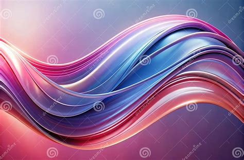 Gradient Wave Design With Soft Pastel Palette Pinks Reds Purple Aesthetic Background