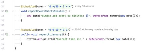 Scheduled Tasks IntelliJ IDEA Documentation